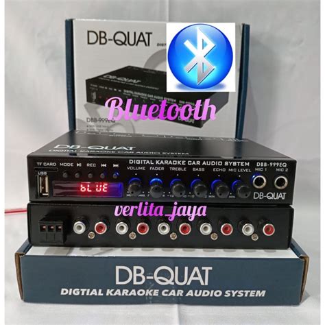 Jual Parametrik Preamp Db Quat Dbb 999eq Equalizer Karaoke Usb Bluetooth Shopee Indonesia