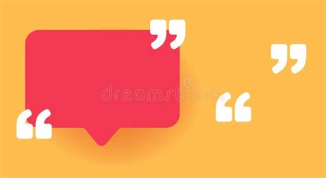 Quotes Bubble Speech Icon As Testimonial Text Box Frame Vector Modern