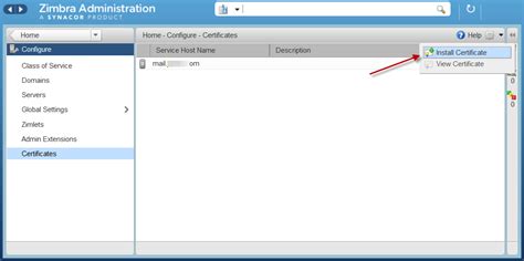 zimbra install commercial cert from ssl provider notes habibzain