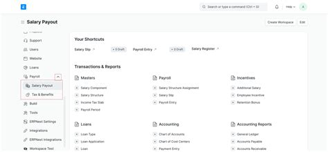 Missing Basic Things On Payroll Yet I Have Installed Hrms App Frappe