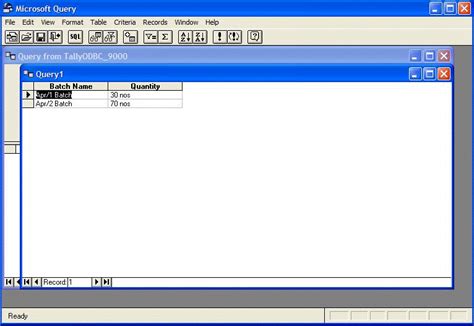 Integration Using ODBC Interface
