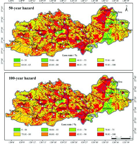 Spatial Distribution Of Flood Vulnerability Download Scientific Diagram