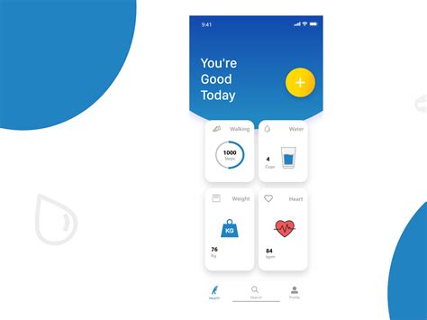Health UI By Kameliayounis On Dribbble