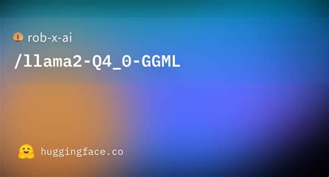 Kroonenllama2 Q40 Ggml · Hugging Face