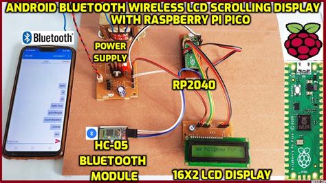Svsembedded 9491535690 7842358459 Android Bluetooth Wireless Lcd