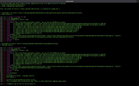 Not Able To Setup Project On Local Machine · Issue 4532