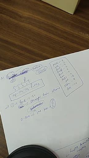 Write Structural Formulae For The Following IUPAC Names Mark Eac