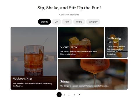 Post Magazine Grid With Tabs Filter Unlimited Elements Widget