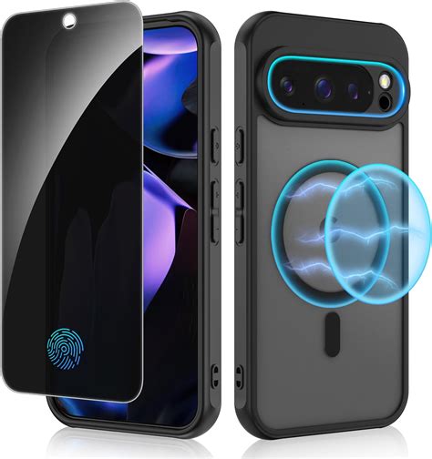 Amazon Com VENINGO Pixel 9 Pro Case MagSafe Translucent Matte Anti Slip Edge Design Shockproof