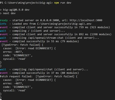 Occured The `connecttimeouterror` When I Ran The Project Locally