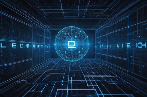 Blockchain Network Concept Distributed Ledger Technology Block Chain