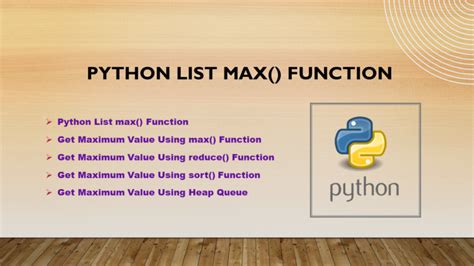 Python List Max Function Spark By Examples