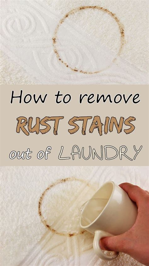 How To Remove Rust Stains Out Of Laundry Artofit