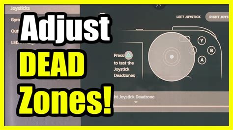 How To Adjust The Deadzone And Stick Drift On Controller For Steam Pc Settings Tutorial Youtube