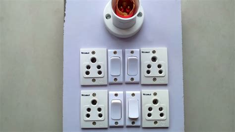 4 Switch 4 Socket 1 Holder Board Wiring Kaise Karen Wiring YouTube