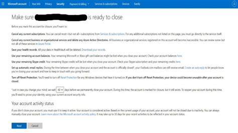 How To Delete Your Microsoft Account Step By Step Guide To Close Outlook Skype Office Xbox