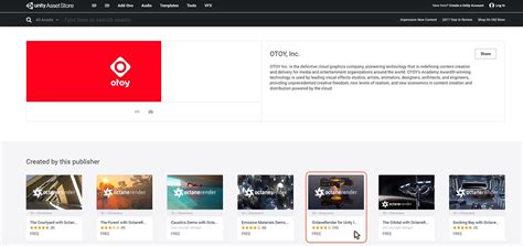 octanerender for unity installation guide help otoy