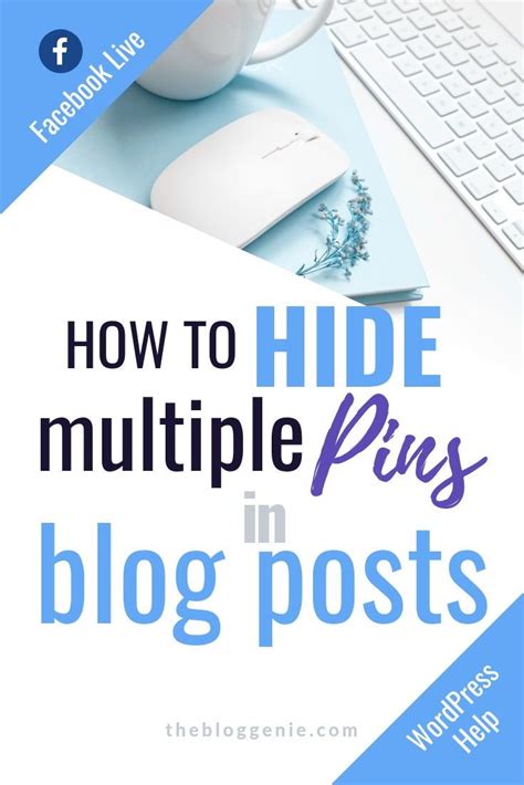 How To Hide Secret Pins In Blog Posts