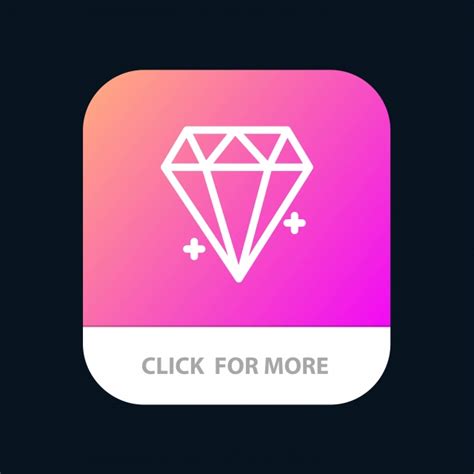 Diamond Jewel Vector Art Png Diamond Ecommerce Jewelry Jewel Mobile App Button Android An Com