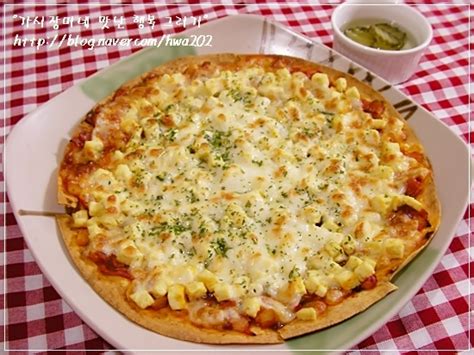 두부또띠아피자