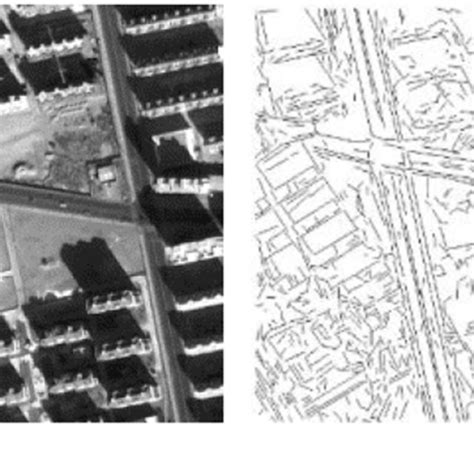 Line Extraction Result A Input Image B Result Of Line Extraction