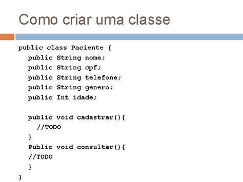POO Classes Objetos E Atributos O Que Objeto