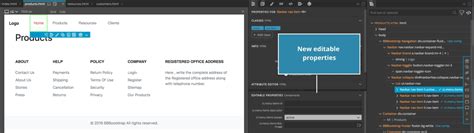 Creating A Reusable Navigation Component In Multi Page Projects Pinegrow Web Editor