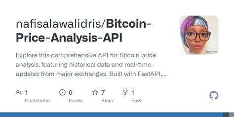 Github Nafisalawalidrisbitcoin Price Analysis Api Explore This Comprehensive Api For Bitcoin