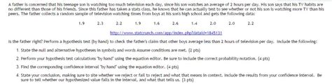 Solved Using Statcrunch Verify Your Results To Both The