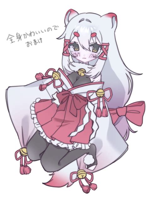 Kagari Kitsune Indie Virtual Youtuber Danbooru