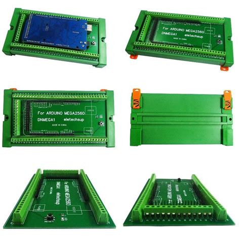 Din Rail Mount Screw Terminal Block Adapter Module For Arduino Unomega2560nanopro Mini Board