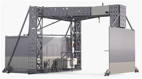 Xray 화물 스캐너 3d 모델 119 3ds Blend C4d Fbx Max Ma Lxo Obj Free3d