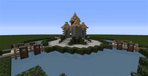 Small Spawn Hub Medieval Fantasy General Use Minecraft Map