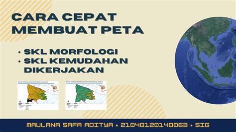 Cara Cepat Membuat Peta SKL Morfologi Dan SKL Kemudahan Dikerjakan