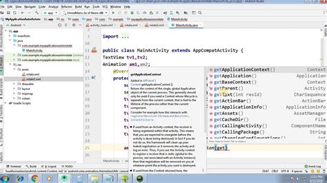 Android Part 30 Animation In Android Example 2 Rotate And Rotation Type Youtube