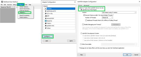Teststand User Interface Pops Up Runtime Error When Running Sequence