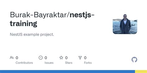 github burak bayraktar nestjs training nestjs example project