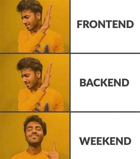 weekend developer r programmerhumor
