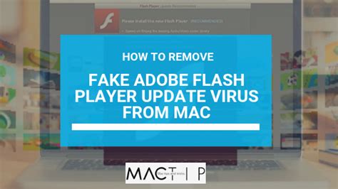 How To Remove Fake Update Adobe Flash Player Virus Mac Dont Fall For It Mactip