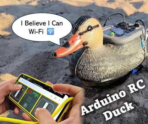 How To Build An Rc Duck With Arduino And Wi Fi 6 Steps With Pictures Instructables