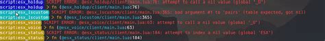 Problem With ESX Discussion Cfx Re Community