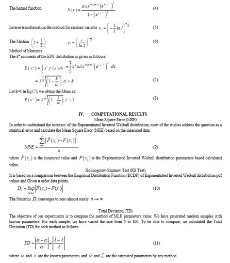 Type Ii Censored Analysis Based On Exponentiated Inverted Weibull Distribution