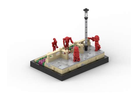 Lego Moc Theed Street By Thelegowolfpack Rebrickable Build With Lego