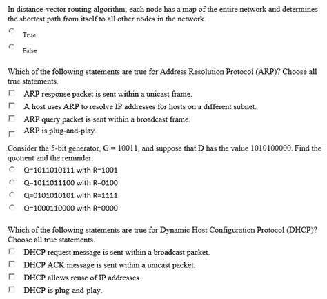 solved in distance vector routing algorithm each node has a