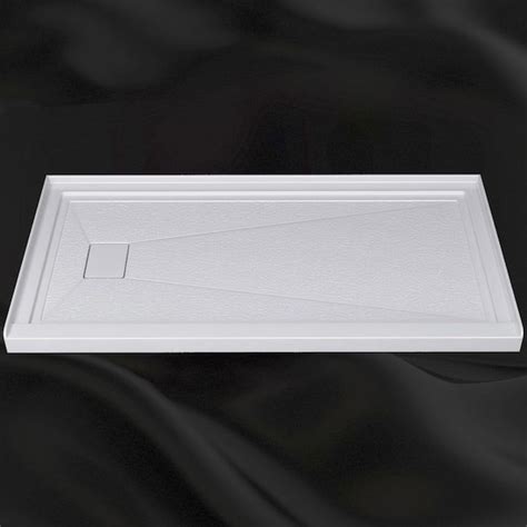 Streamline Gb 2617 472 Bl 72 In X 36 In Alcove Acrylic Shower Pan