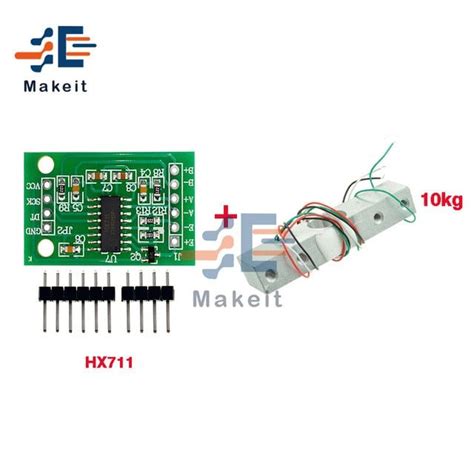 Hx711 Ad Module Weight Sensor 1kg 2kg 3kg 5kg 10kg 100g Load Cell Module Weighing Pressure