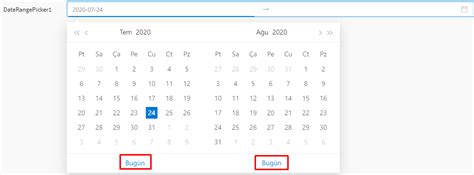 Daterangepicker Bimser