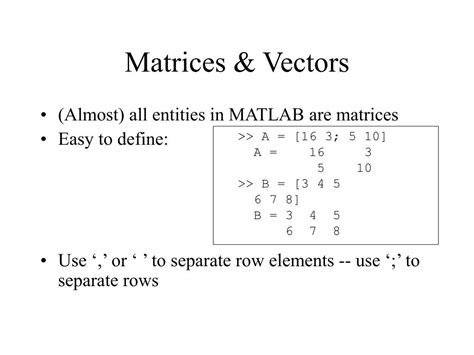 Ppt Introduction To Matlab Powerpoint Presentation Free Download Id3812560