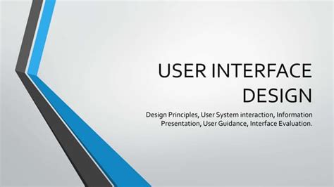 Types Of User Interface Pptx