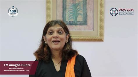 Video Aparna G Kumar On Linkedin Dtac2024 District105toastmasters Annualconference